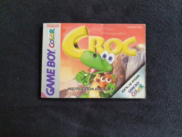 Croc GBC Handleiding - Gamebros