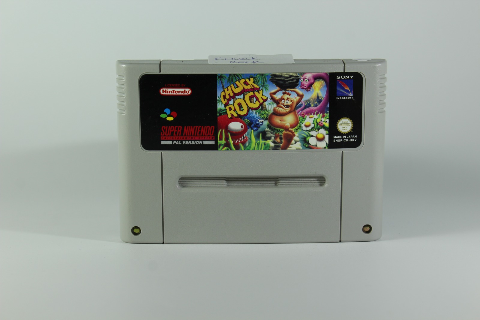 Chuck Rock SNES - Gamebros