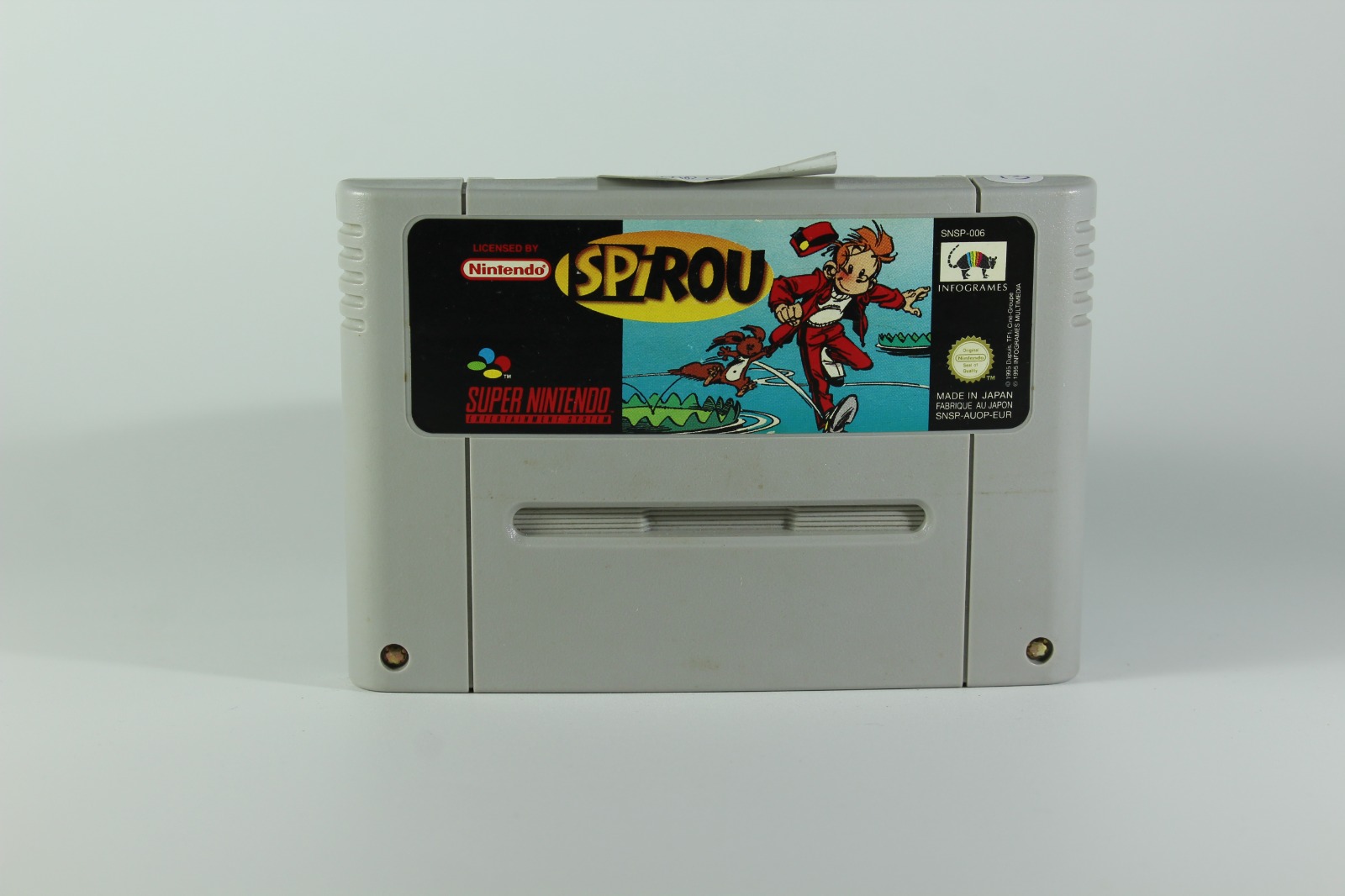 Spirou SNES - Gamebros
