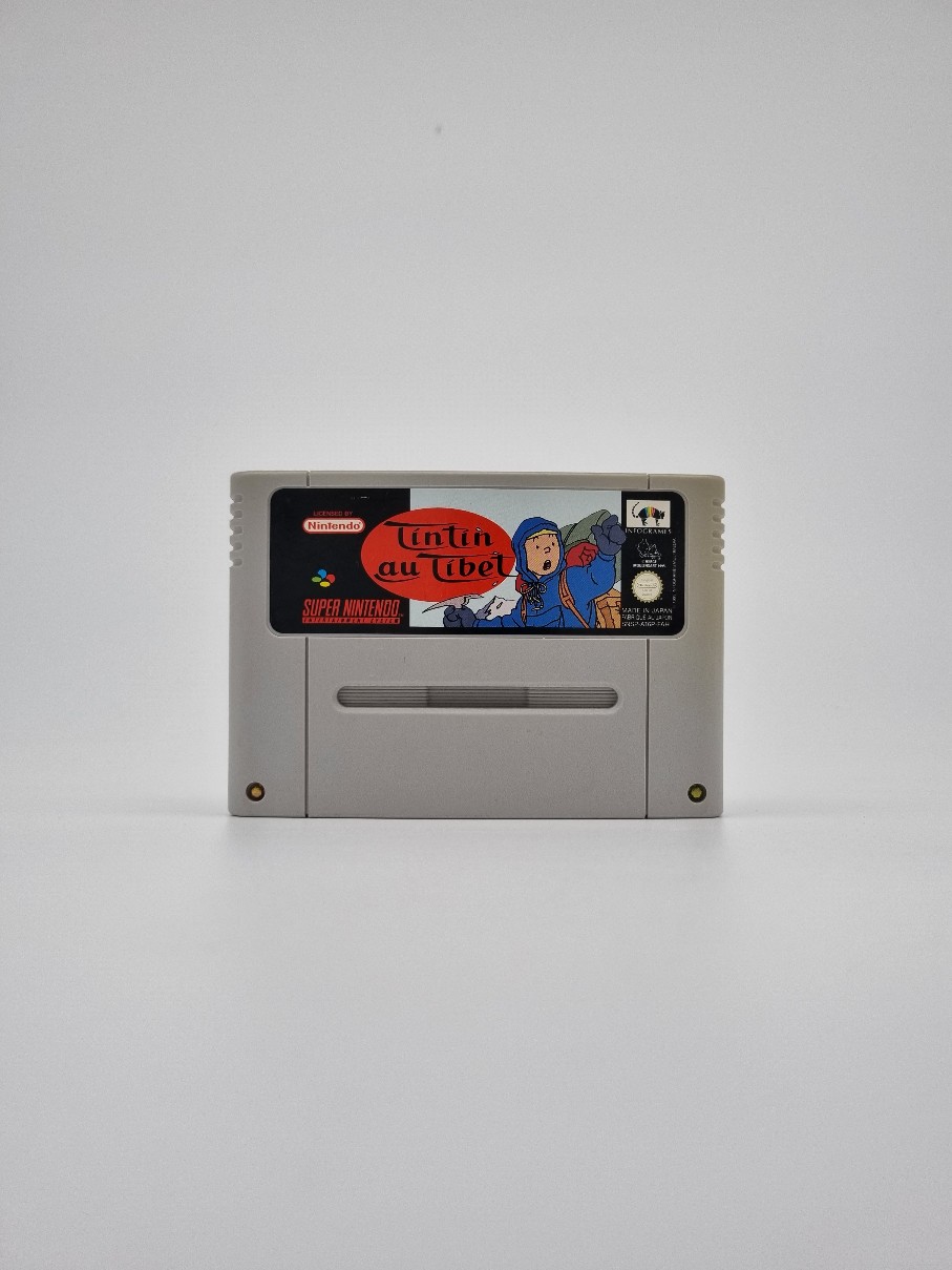Tintin Au Tibet SNES - Gamebros