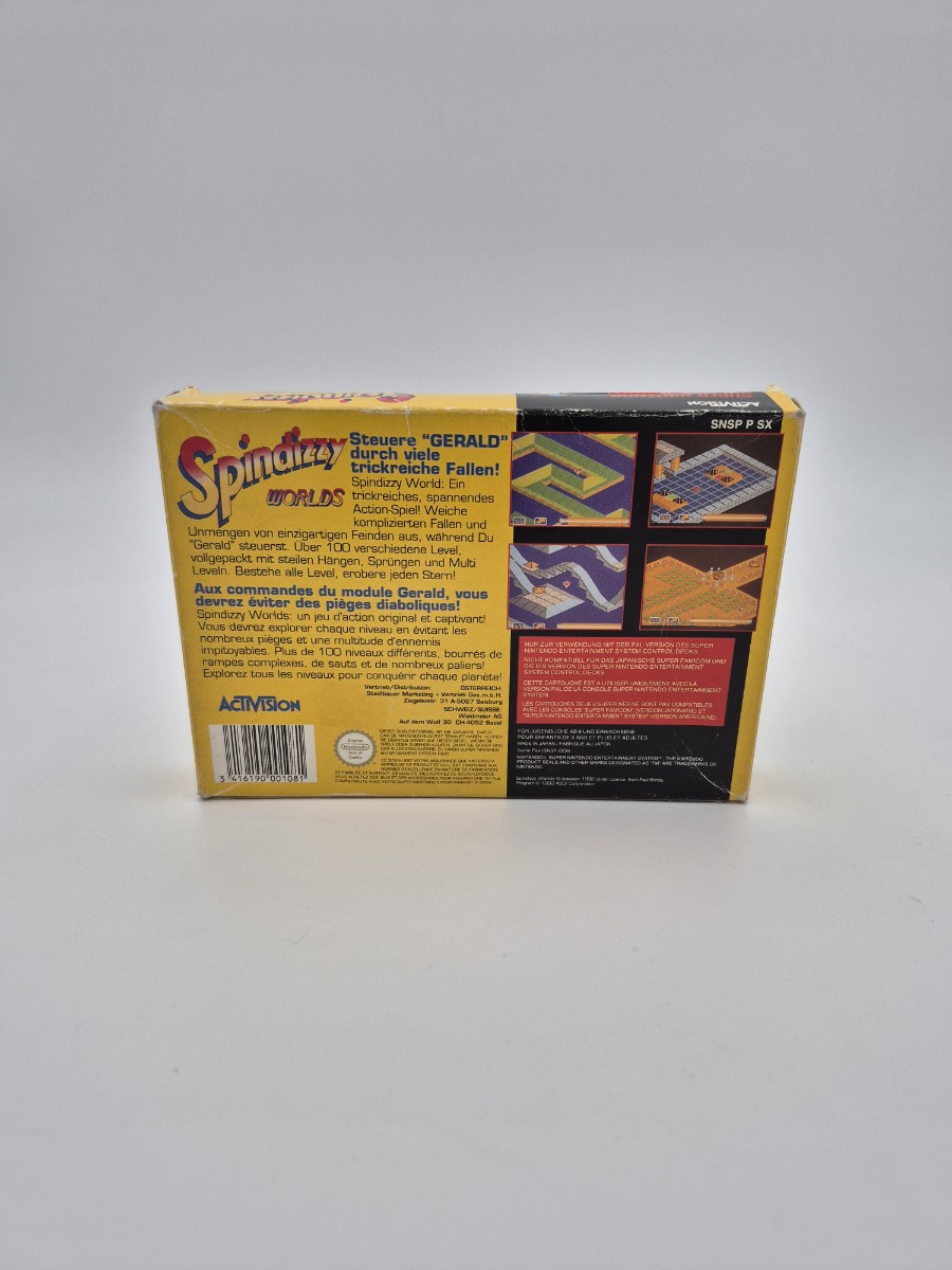 Spindizzy Worlds SNES - Gamebros