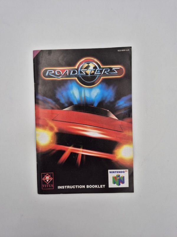 Roadsters N64 Handleiding - Gamebros