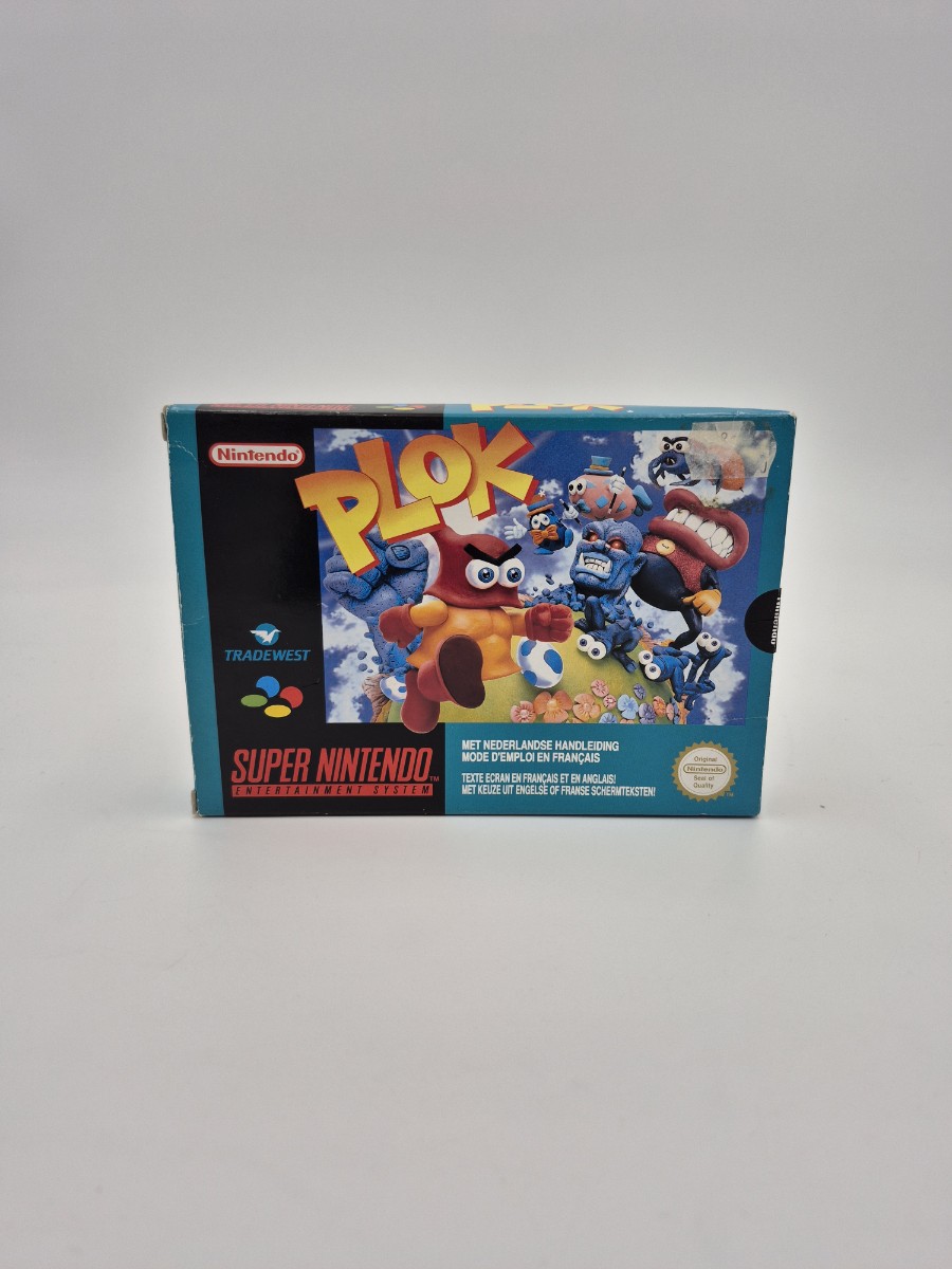 Plok SNES Compleet - Gamebros